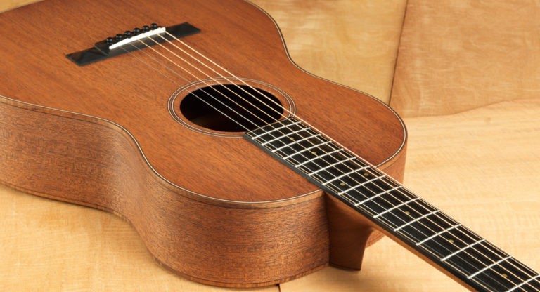 Parlor Shape - Acoustic Guitar - Handmade Acoustic Guitars - Mahogany ...