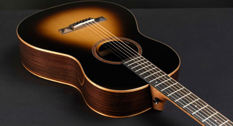 Parlor Shape - Acoustic Guitar - Handmade Acoustic Guitars - Mahogany ...