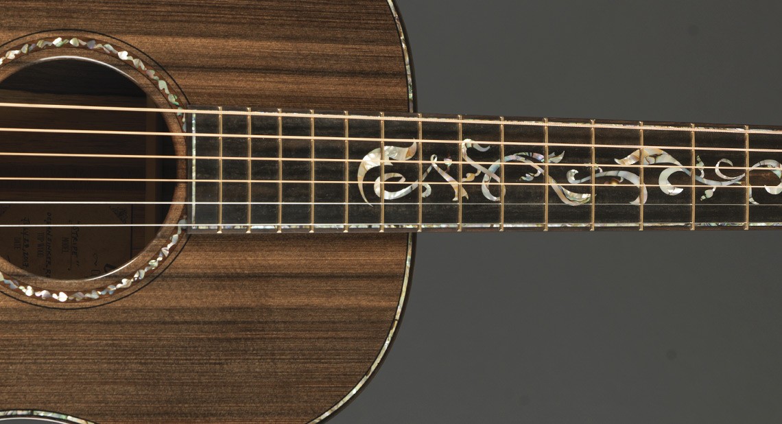 Custom Instrument Feature: “Stripe” Acoustic Guitar - Acoustic Guitar ...