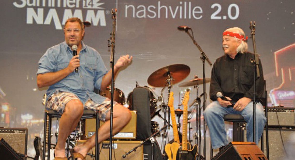 Summer NAMM News: Vince Gill & Tom Bedell Kick Off Opening Night ...