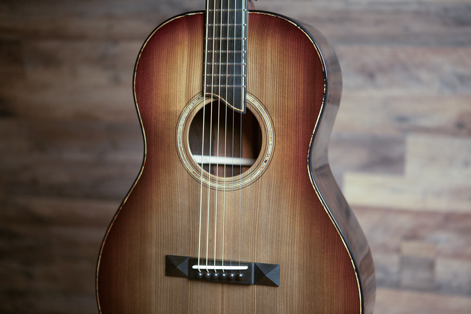 A Custom Brazilian Rosewood Parlor Guitar Masterpiece - Acoustic Guitar ...